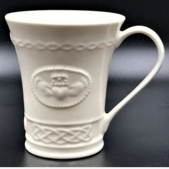 Beleek | Dining | Belleek Fine Parian China Claddagh Coffee Cup Mug ...